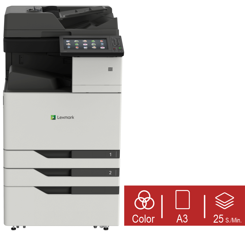 A3 Multifunktionsdrucker - Österreichweiter Service - Lexmark, HP ...